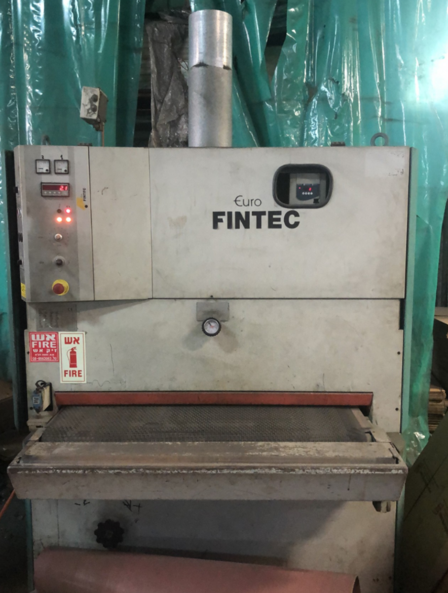 D.M.S.I.L machine tools Ltd. - Plates - FINTEC belt grinder 900 mm, 2 ...